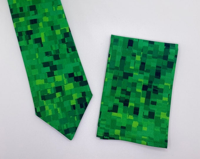 Minecraft-minecraft Tie-minecraft Creeper-minecraft Necktie-tie and ...