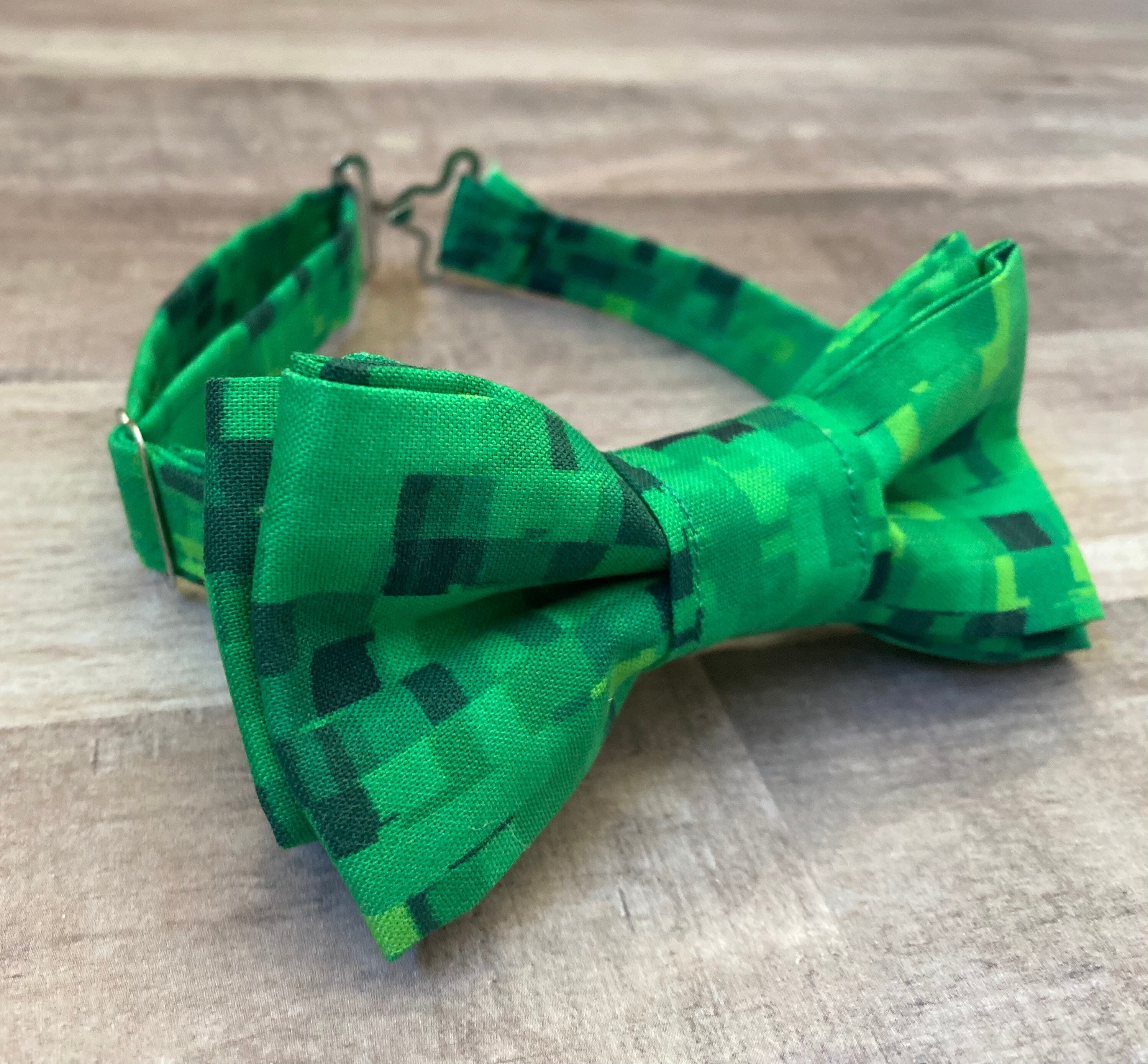 Minecraft-minecraft Bowtie-minecraft Creeper-minecraft | Etsy