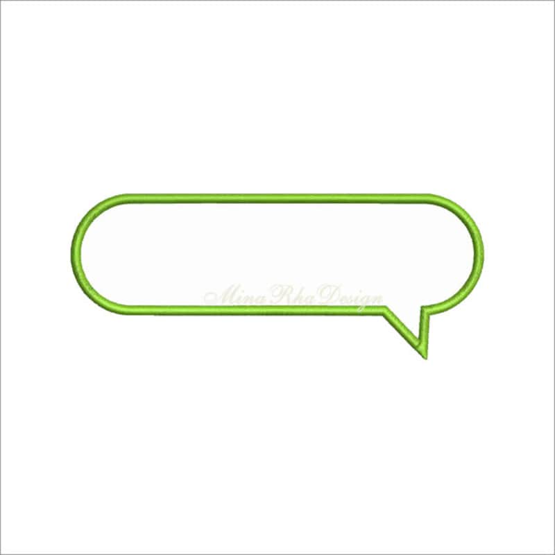 Speech Bubble Patch - Etsy