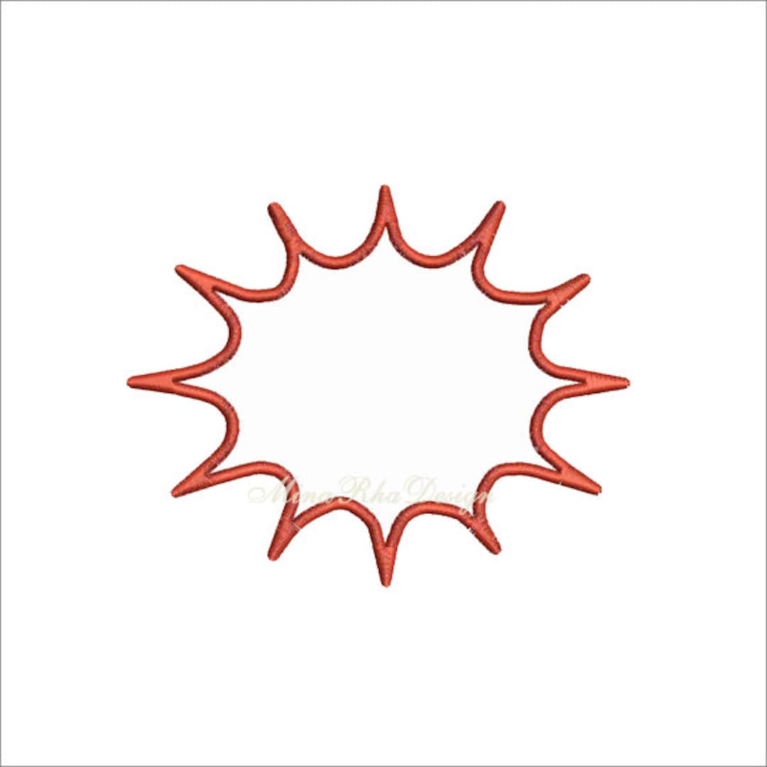 Wham Bubble Applique Design Instant Download - Etsy