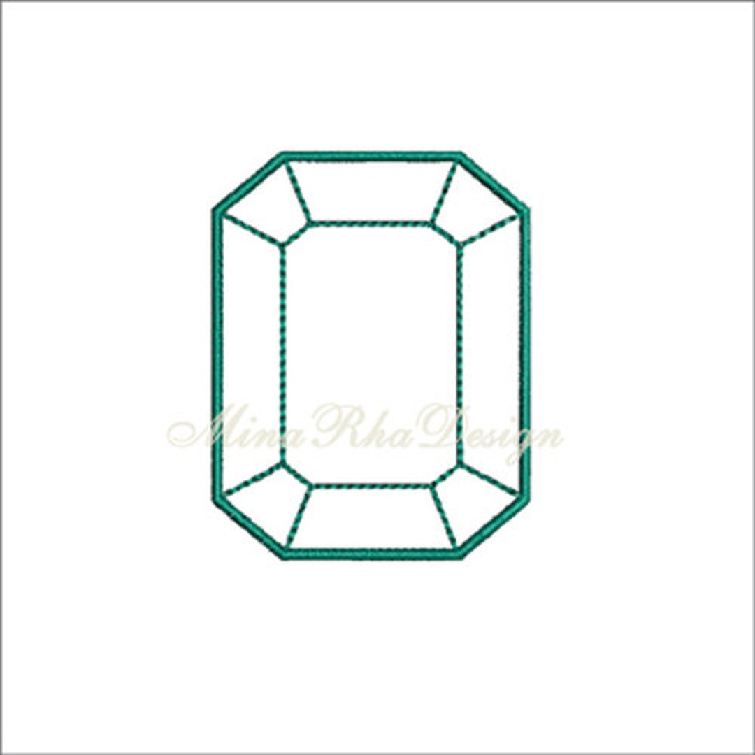 Jewelry Applique Gem Stone Machine Embroidery Gem Applique Design ...