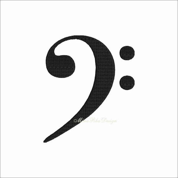 Bass Clef Pattern - Etsy