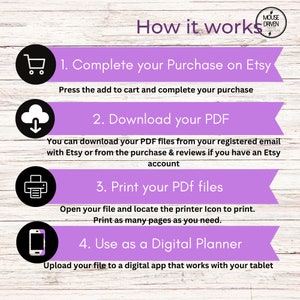 Binder Section Covers Planner Cover Sectionsadd in Binder - Etsy