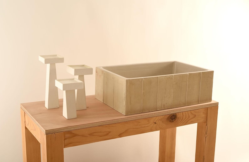 Raw Form Sink , the Architectural Concrete Sink , Large Washbasin - Etsy
