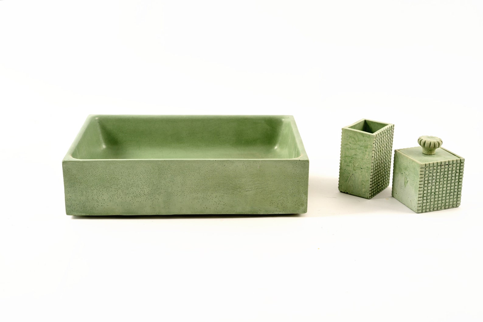 PLINT Rectangular Vanity Basin / Countertop Basin Green Color - Etsy