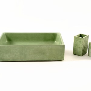 PLINT Rectangular Vanity Basin / Countertop Basin Green Color - Etsy