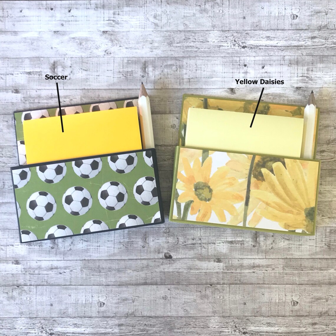 Desk Post-It Note Display Stand/Post-It Note Holders Multiple | Etsy