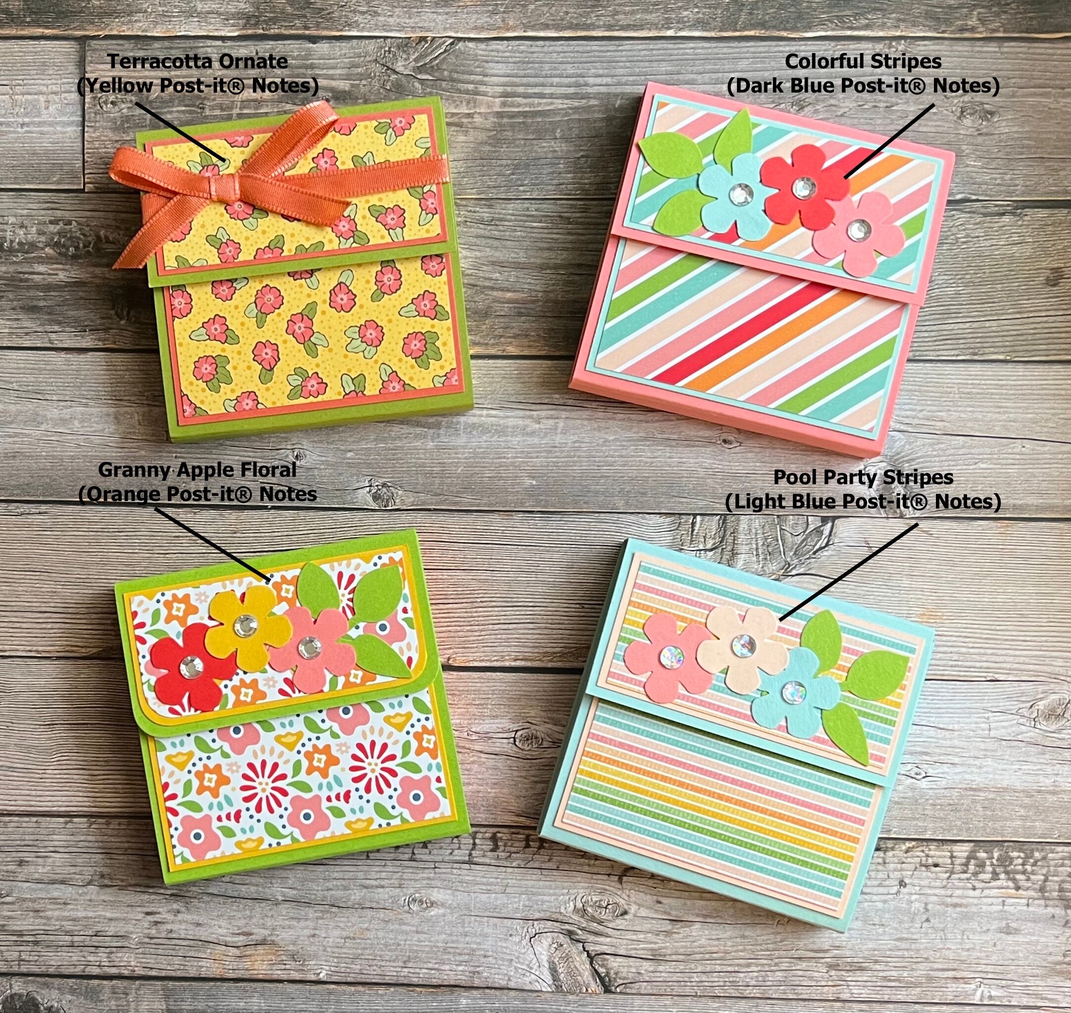 Sticky Notes Notepad Holders 3x3memo Pads multiple - Etsy Canada