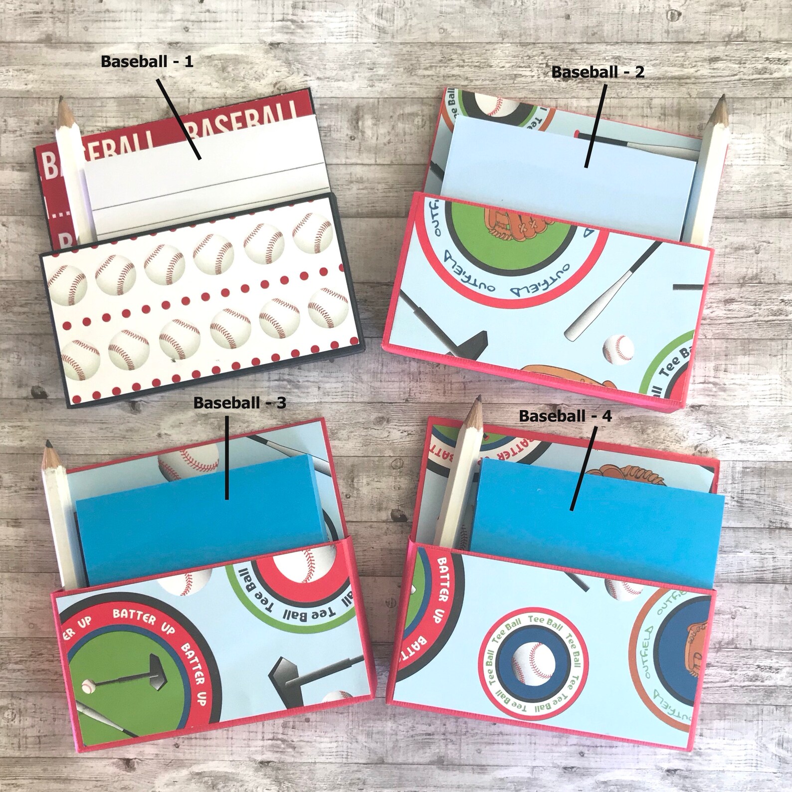 Desk Post-It Note Display Stand/Post-It Note Holders Multiple | Etsy