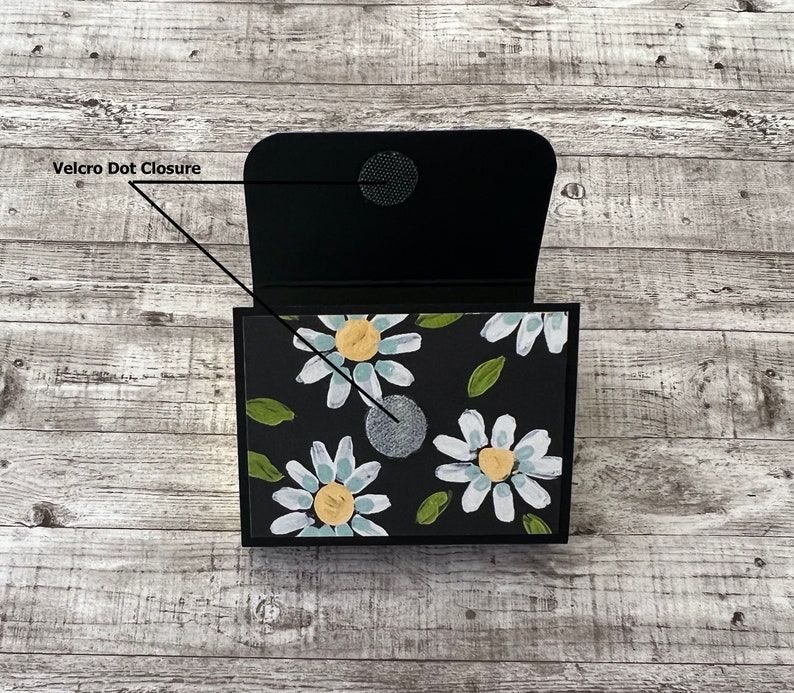 Mini Sticky Note Holder Set – Handmade Memo Pad, Office Gift (pack of 2 ...