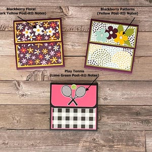 Sticky Notes Notepad Holders (3x3)-memo Pads (multiple Options), Party ...