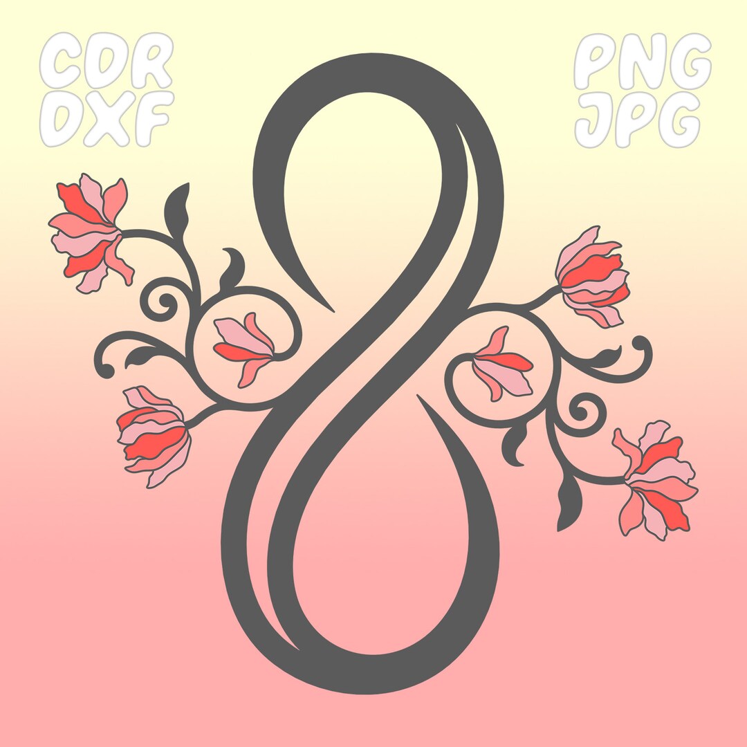 March 8th Gift Card Clipart cdr-dxf-png-jpg - Etsy