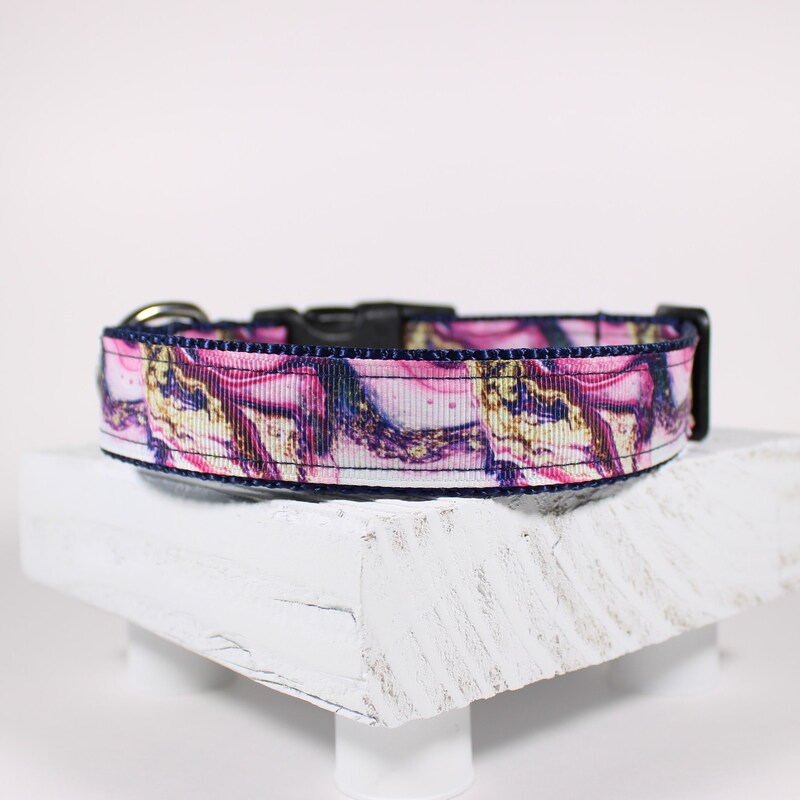 Gemstone Print Collar - Etsy