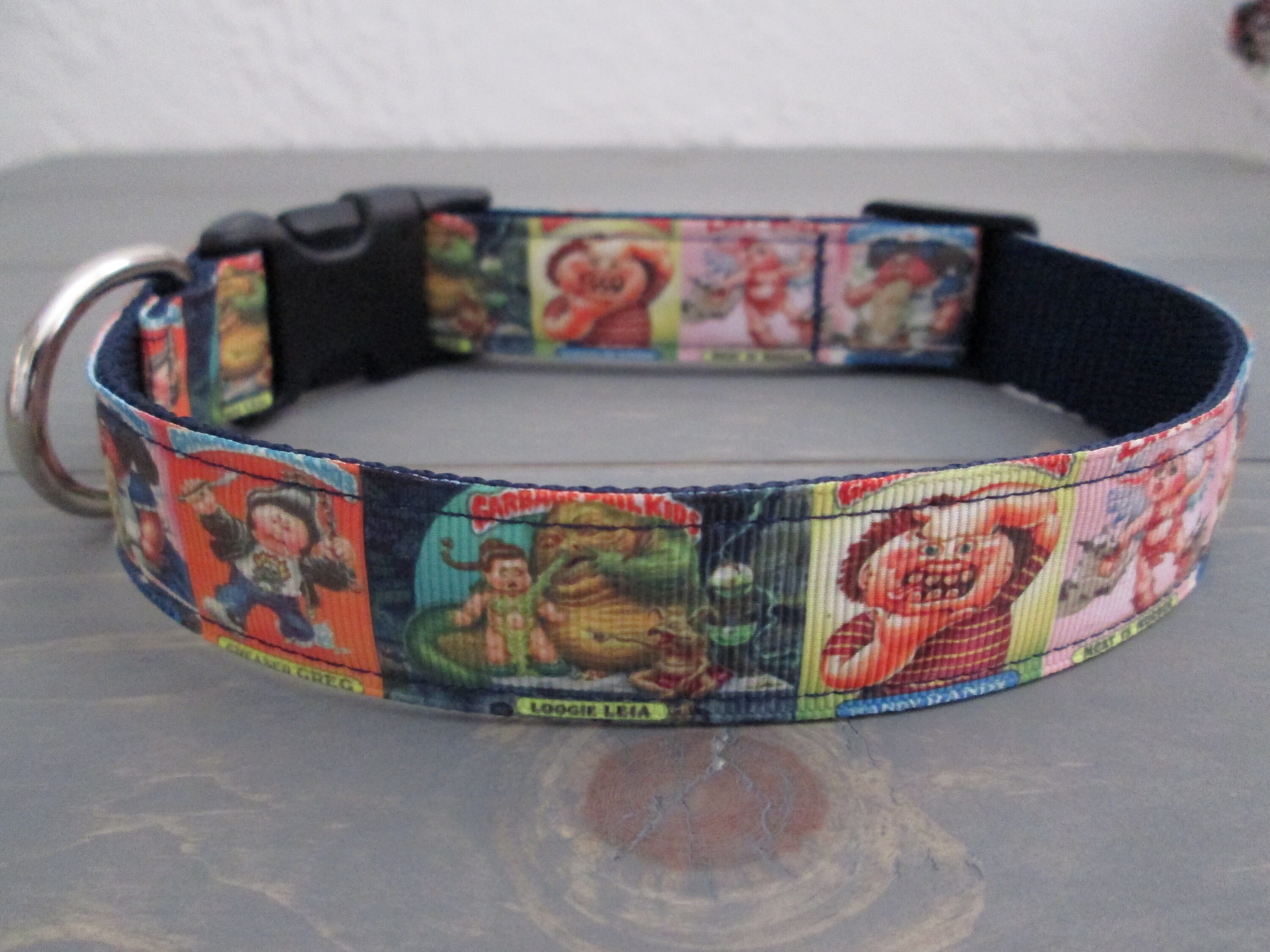 Garbage Pail Kids Dog Collar 80's Kids Topps Cabbage | Etsy