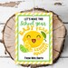 Printable Lemon Back to School Tag Editable Easy Peasy Lemon Squeezy ...