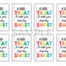 Printable Back to School Gift Tag Treat to Make Your First Day Sweet ...