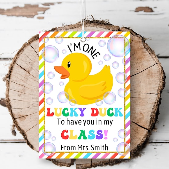 Rubber Ducky Printable Template