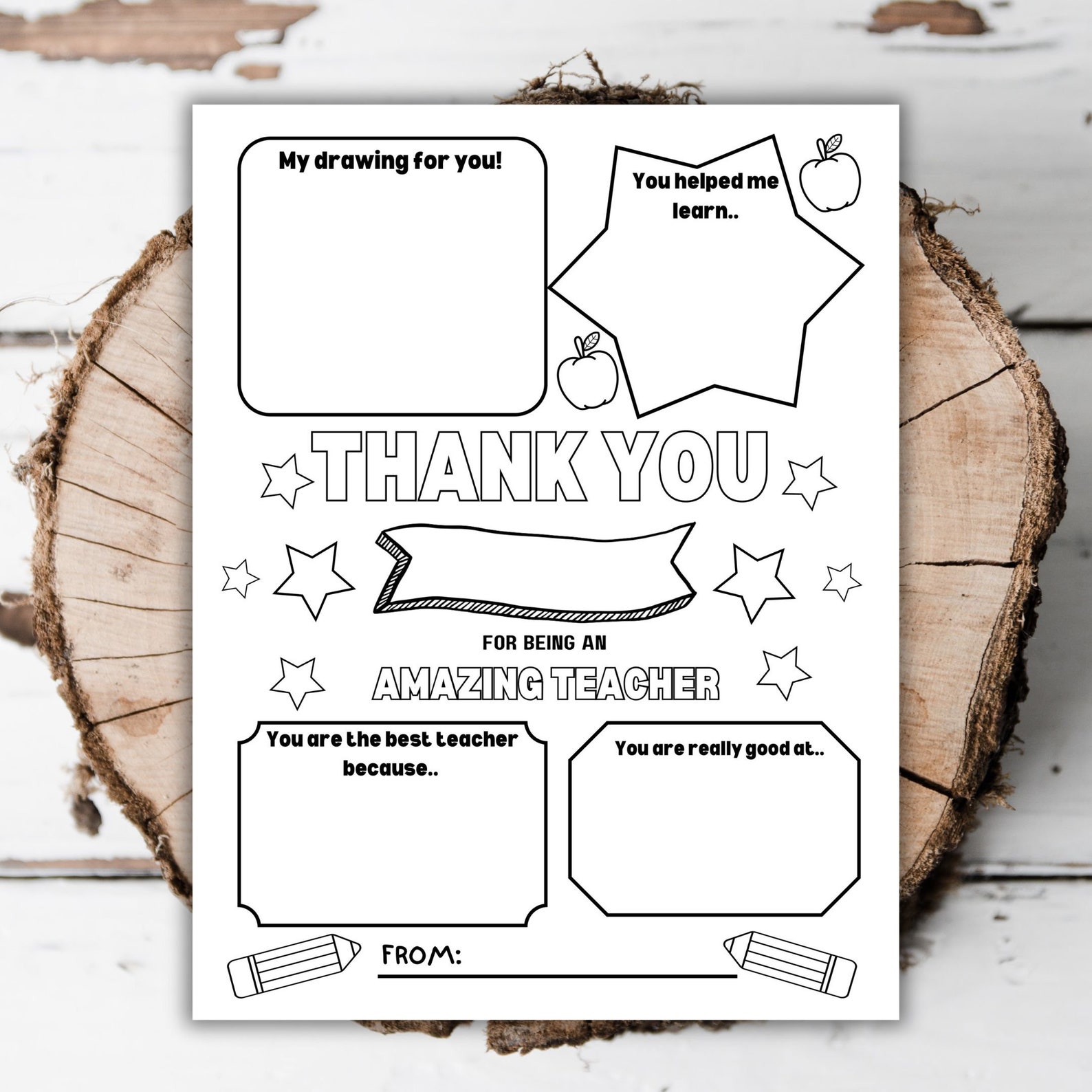 Printable Teacher Appreciation Activity Page Teacher Appreciation Week ...