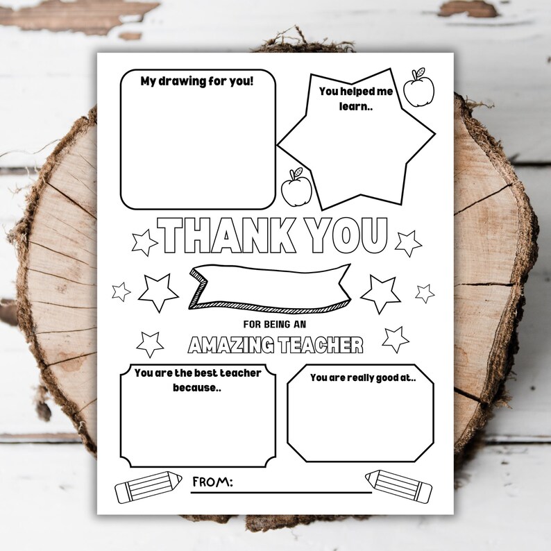 Printable Teacher Appreciation Activity Page Teacher Appreciation Week ...