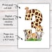Printable Jungle 3rd Birthday Cake Topper Jungle Safari Party Jungle ...