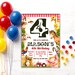Printable Farm 4th Boys Birthday Party Invitation Barnyard Animals ...