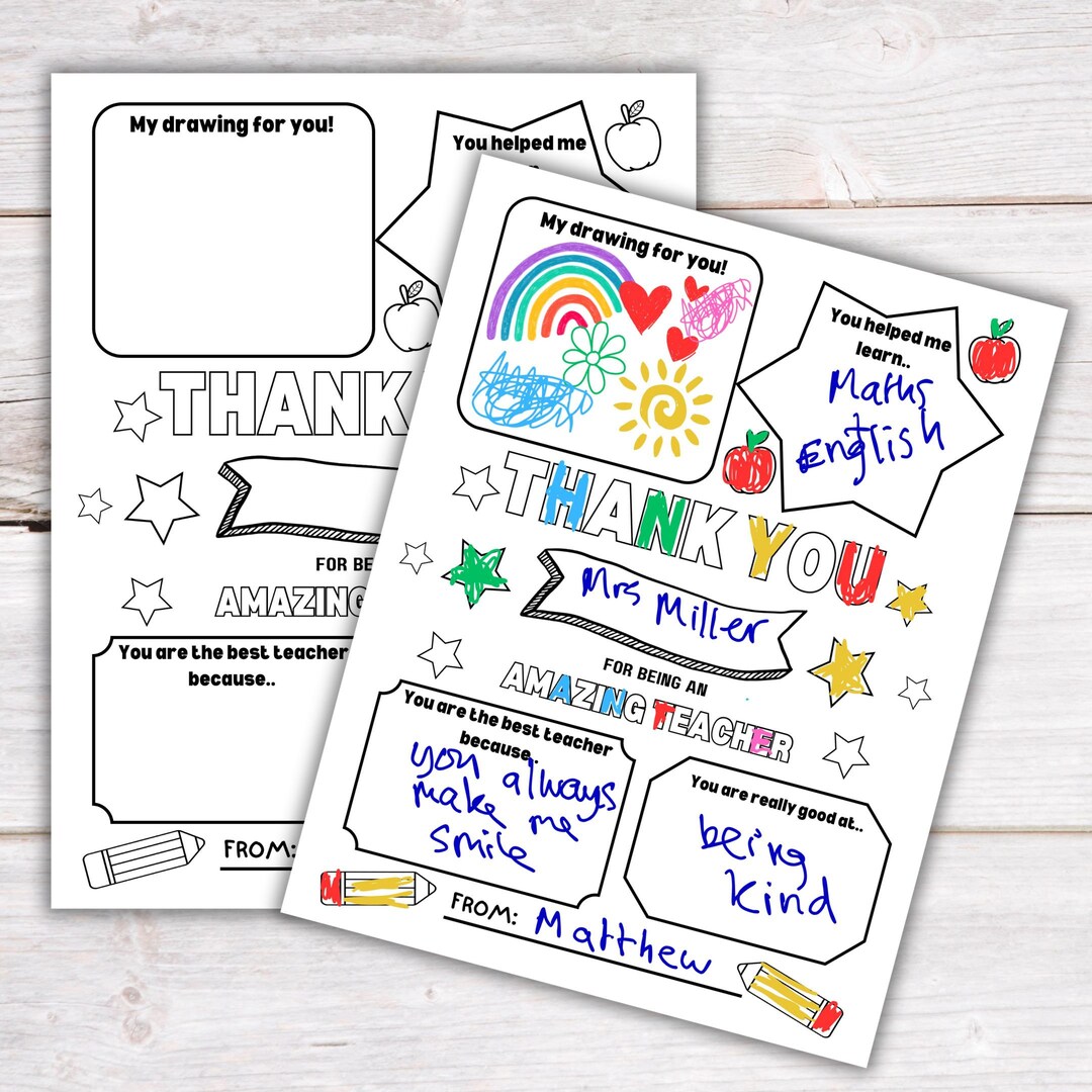 Printable Teacher Appreciation Activity Page Teacher Appreciation Week ...