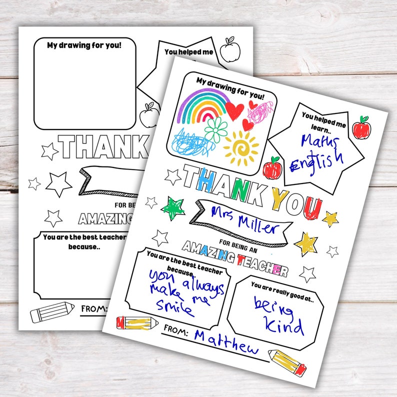Printable Teacher Appreciation Activity Page Teacher Appreciation Week ...