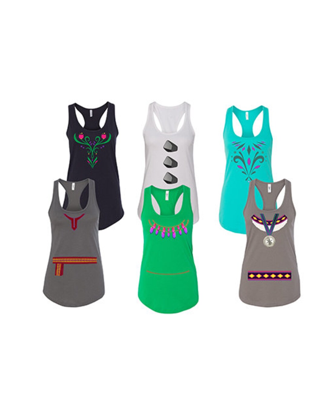 Frozen Friends Inspired Frozen Women's Racerback Tank - Etsy