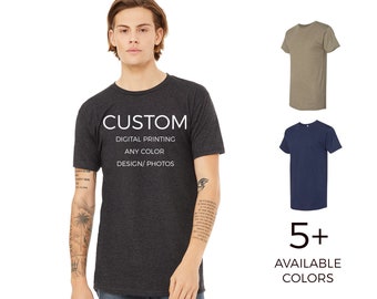 Custom Tall Tee - Etsy