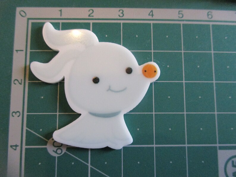 Flying Ghost Dog Zero Halloween Needleminder Magnet Minder - Etsy