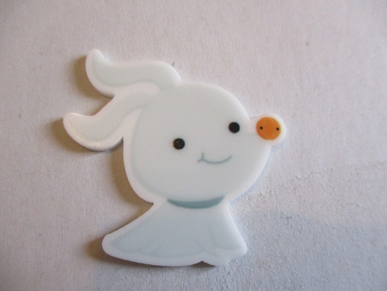 Flying Ghost Dog Zero Halloween Needleminder Magnet Minder - Etsy