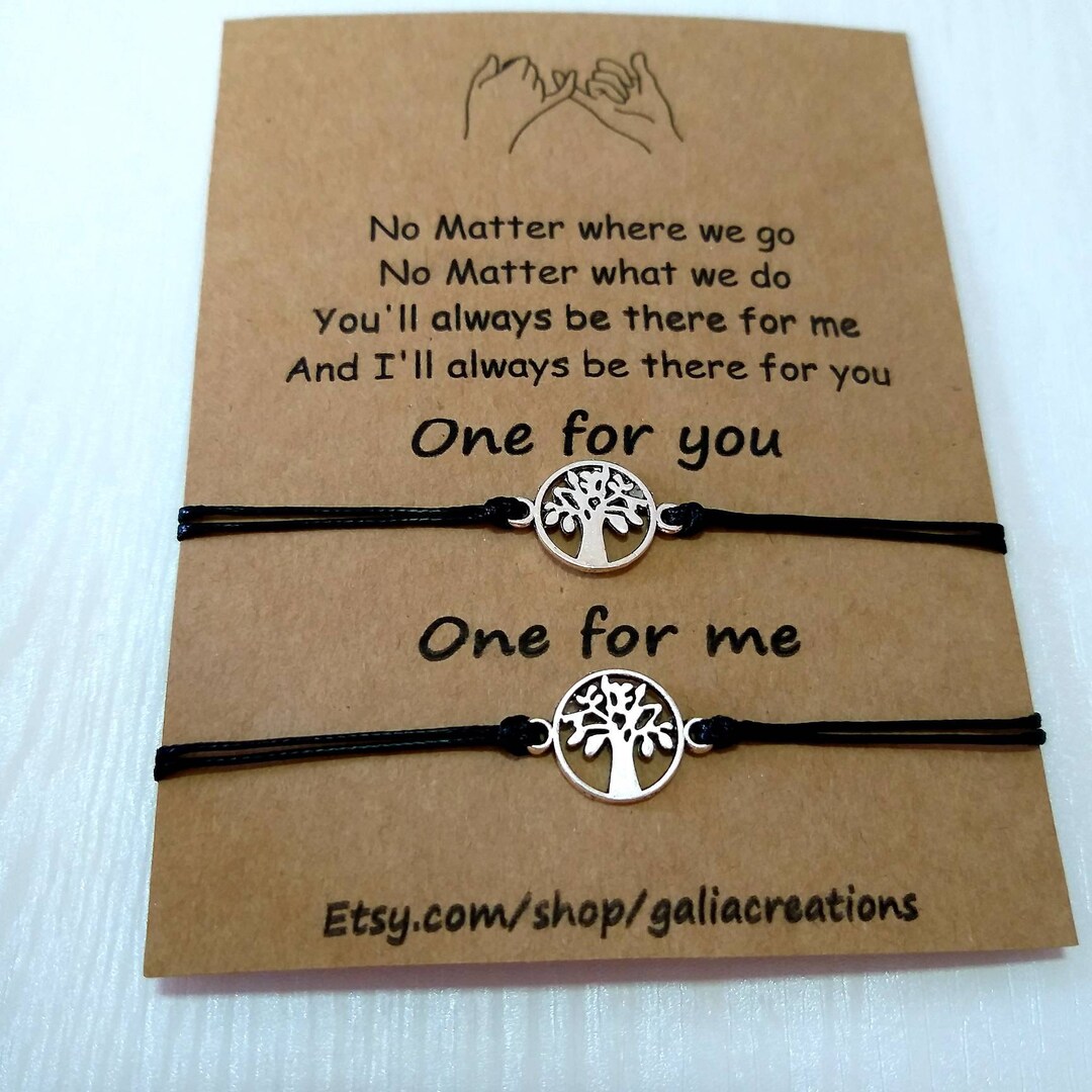 Tree of Life Bracelets best Friends Bracelets Tree Life - Etsy