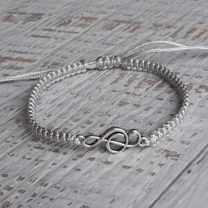 Treble Clef Bracelet,music Bracelet , Piano Teacher Musician Gift ...