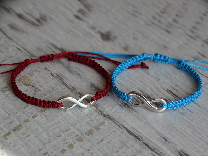 Couples Infinity Bracelets Couples Jewellery Matching | Etsy