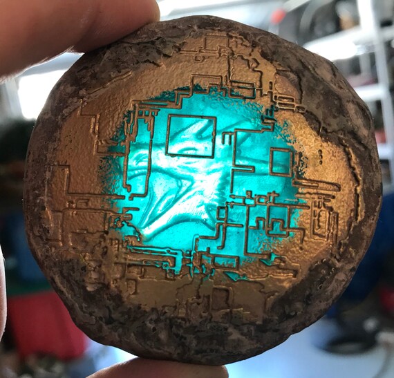 2017 Green Power Ranger tribute coin replica propor Lord | Etsy