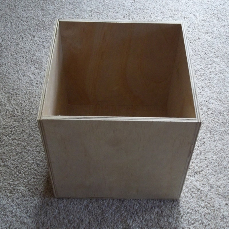 Reclaimed Wood Box No Lid - Etsy