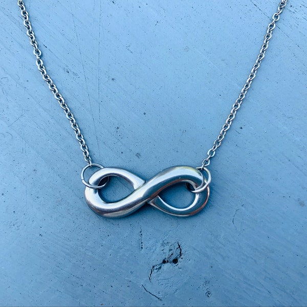 Infinity Necklace - Etsy