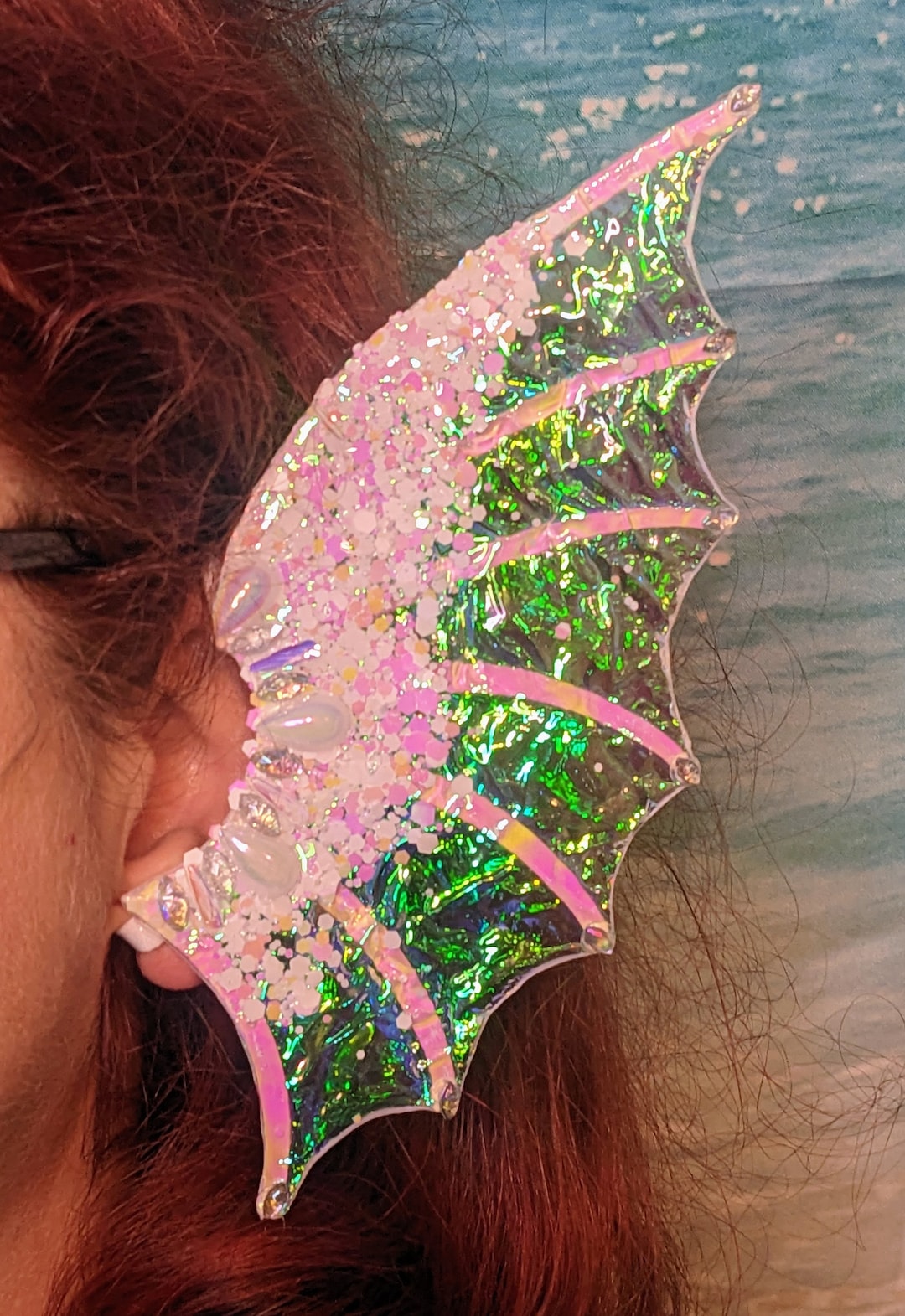 Iceberg 2 Merfolk Ears NOT Waterproof - Etsy