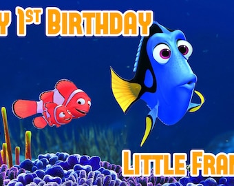 Finding nemo banner | Etsy