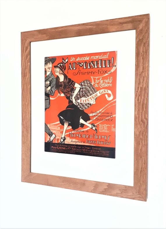 Vintage Authentic French Partition mademoiselle | Etsy