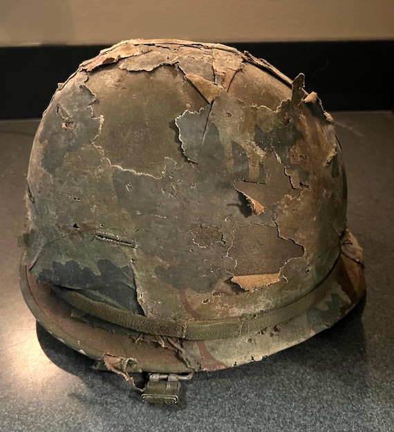 Vietnam War Helmet Vietnam War US Army Restored Original P64 M1C