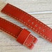 22x22mm Red Leather Watch Strap Panerai Style - Etsy