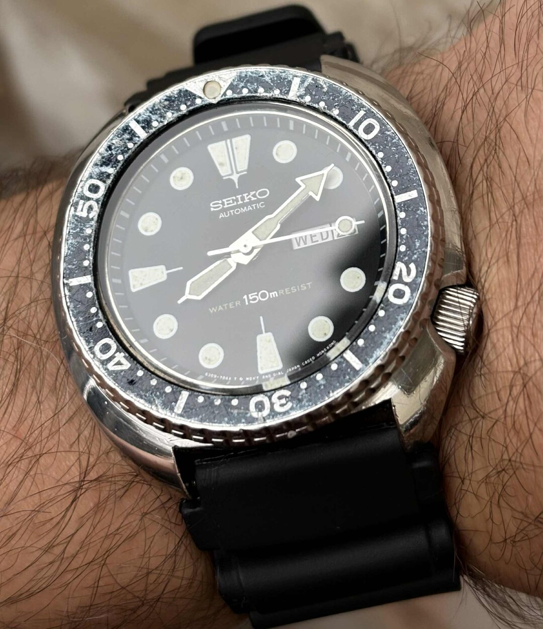 Vintage Seiko 6309-7049 Turtle Automatic Divers Watch - Etsy