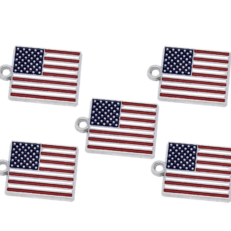 Flag Charms - Etsy
