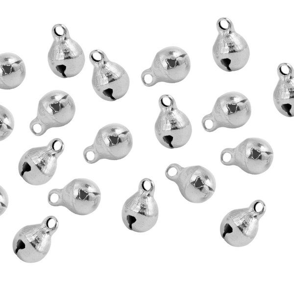 Tiny Bell Charm - Etsy