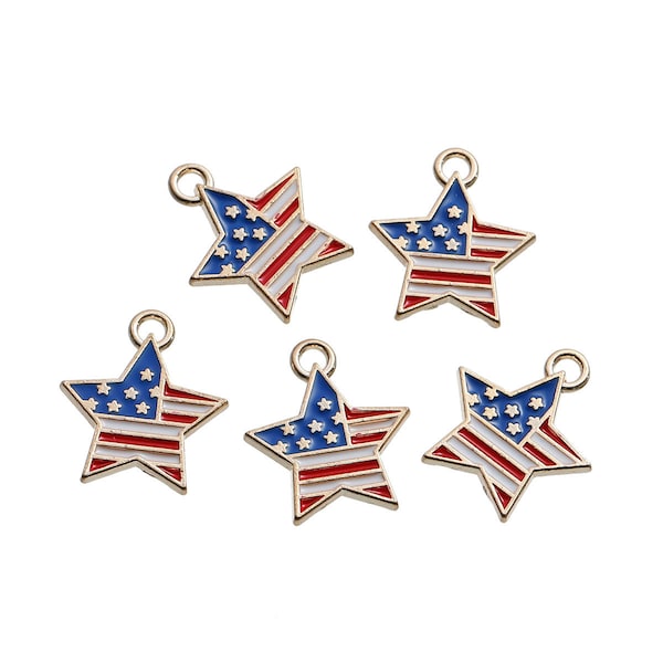 Flag Charms - Etsy