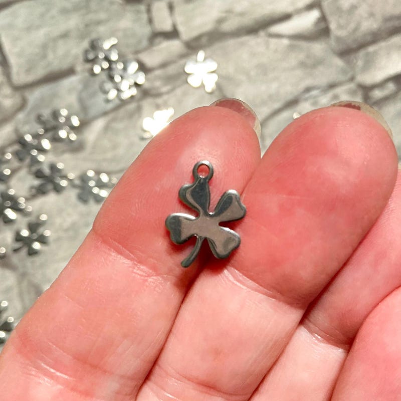Shamrock Charm - Etsy