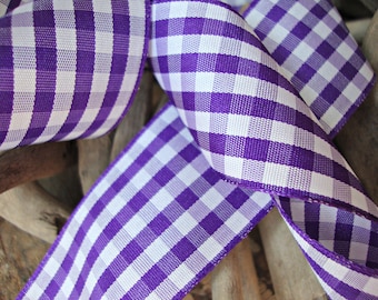 Purple gingham | Etsy