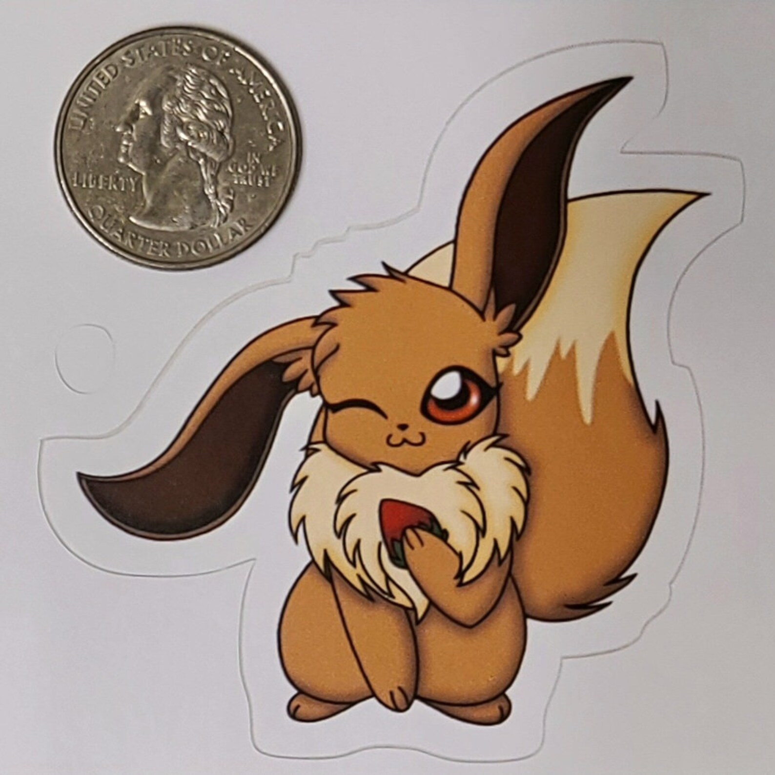 Cute Sylveon, Vaporeon, and Eevee Stickers Pokemon - Etsy