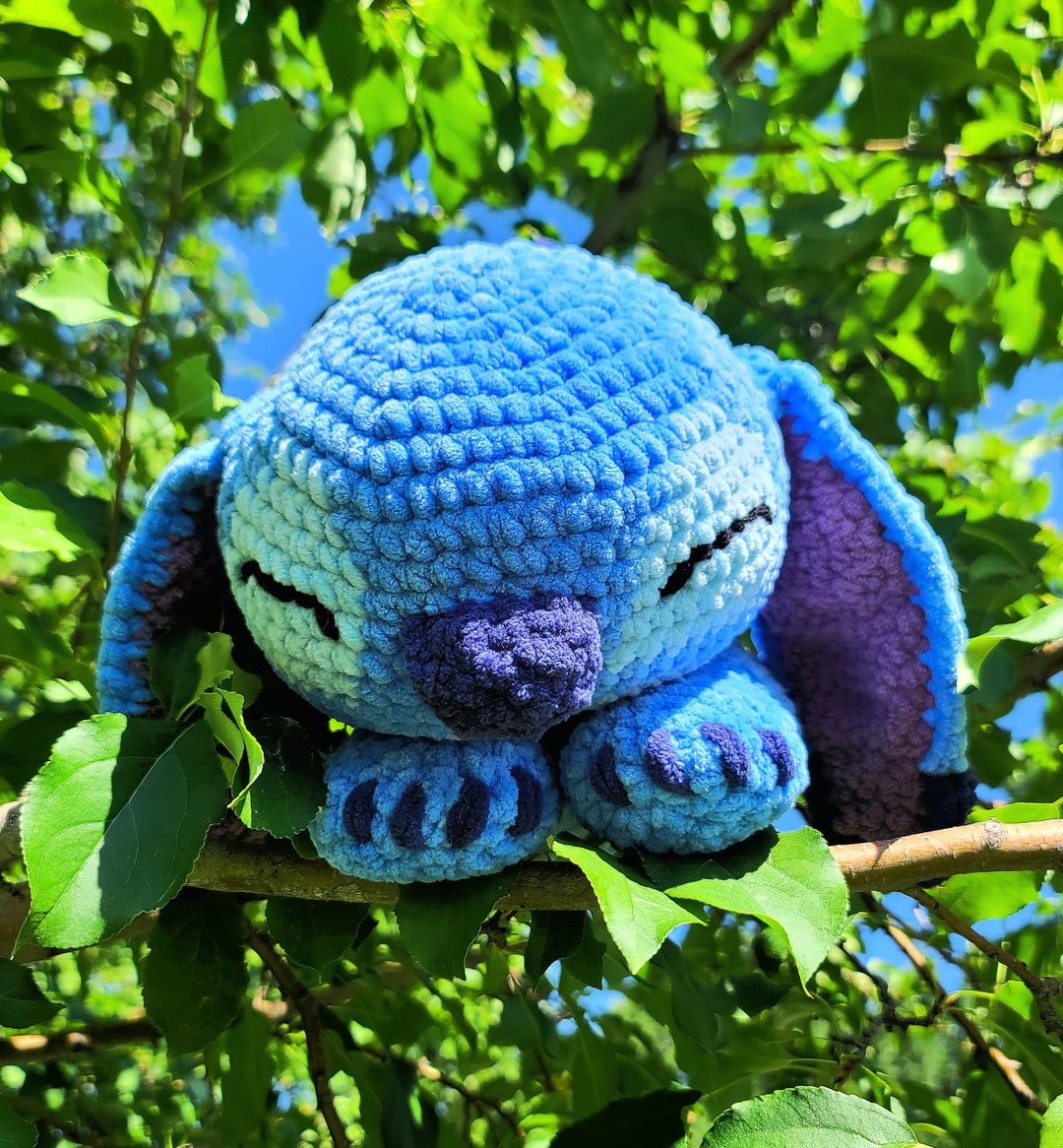 Stitch Crochet Plushie Stuffed Animal Toy Lilo - Etsy